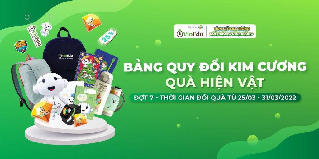 HOT: Công bố bảng quy đổi kim cương đợt 7 - VIO NEWS